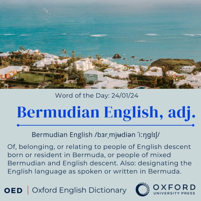 Bermudian English – Bermudians